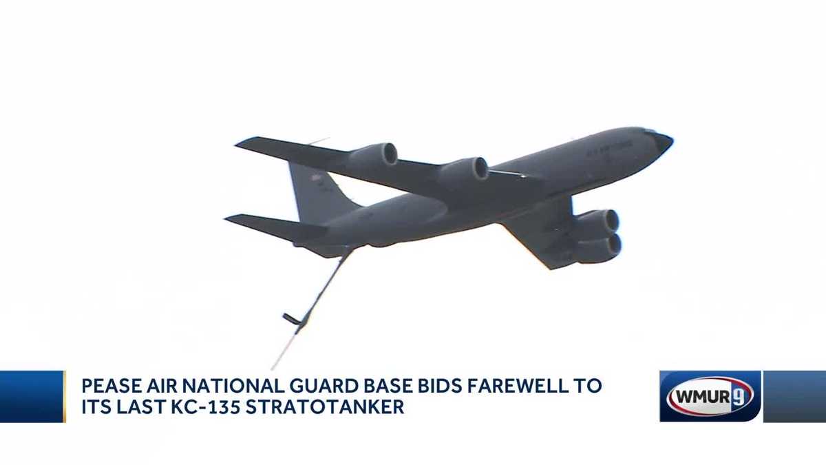 Pease Air National Guard Base bids farewell to its last KC-135 Stratotanker