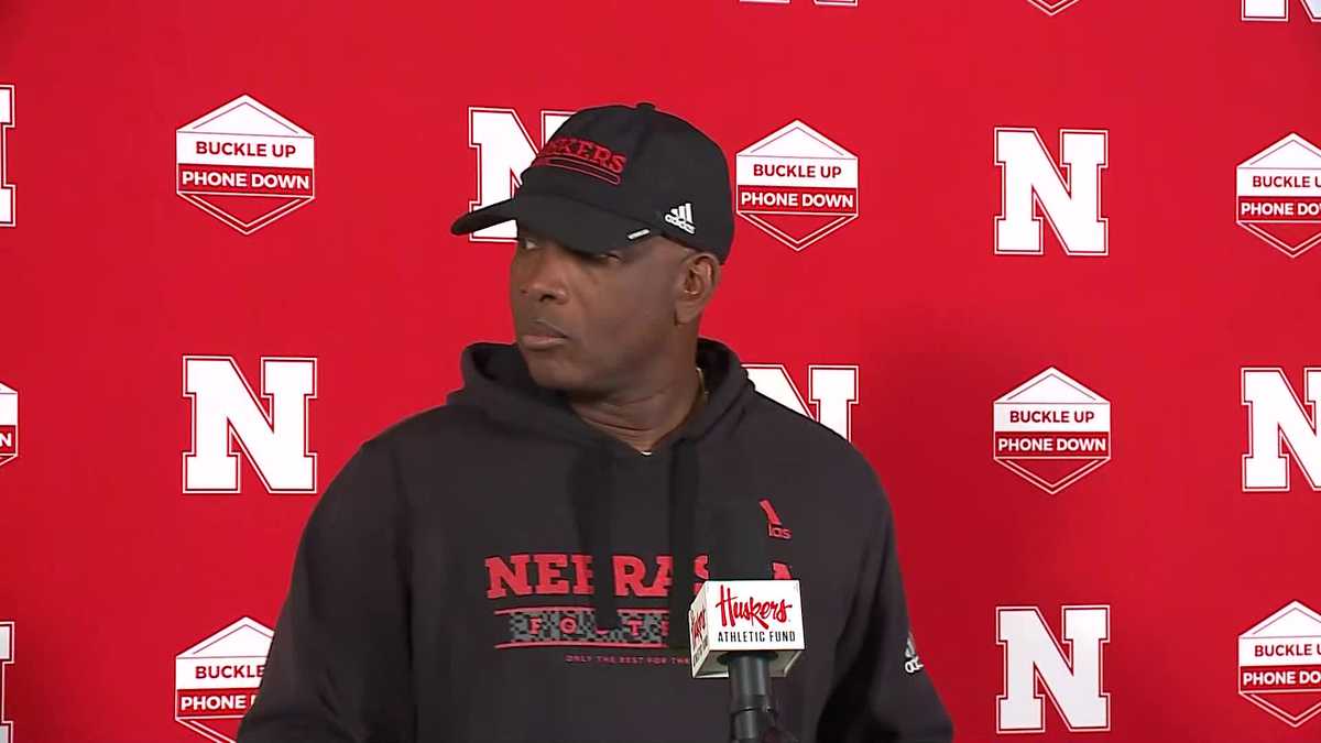 Mickey Joseph on Nebraska's quarterback situation for Michigan game