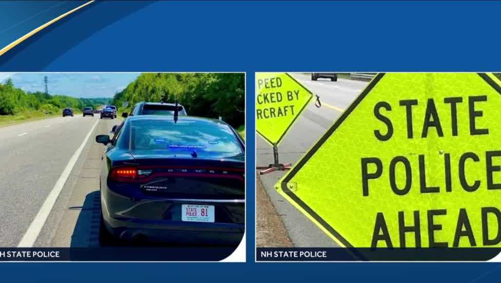 NH State Police catch more than 70 violations within three hours in Salem