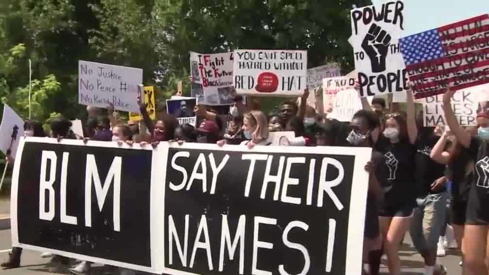 1,000 peaceful protesters march to NH State House calling for racial ...