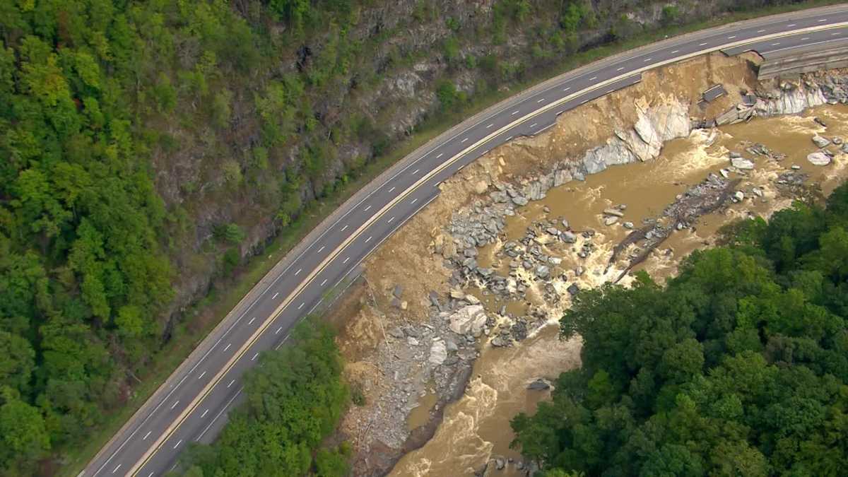 NWS: Increased chance for mudslides in parts of North Carolina