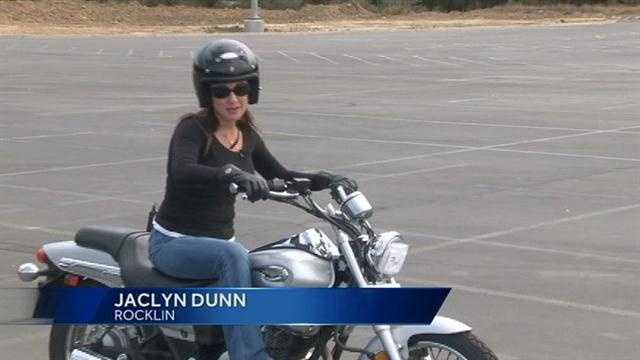 KCRA 3's Jaclyn Dunn learns motorcycle safety