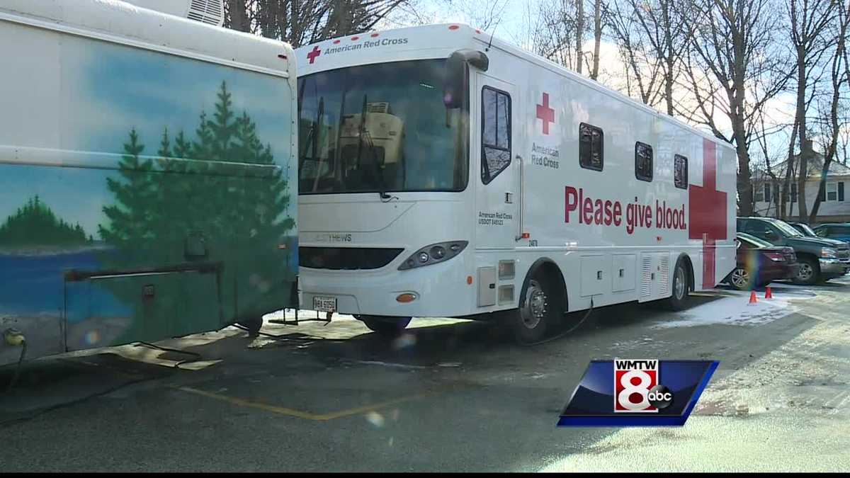 Red Cross unveils Maine's newest "blood mobile"