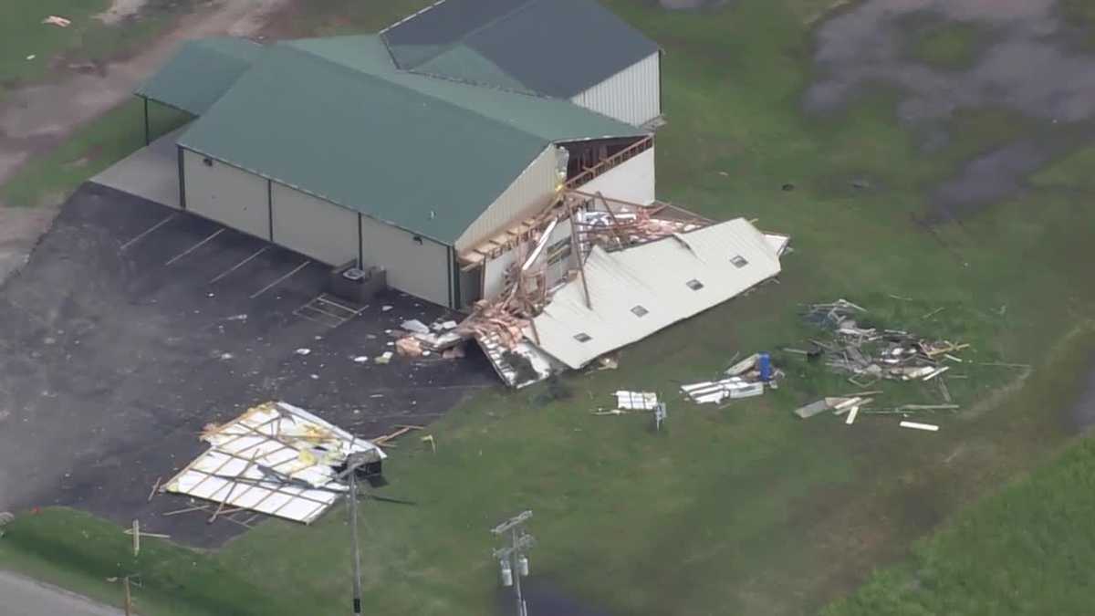 Slaughterville homes, church damaged by overnight storms