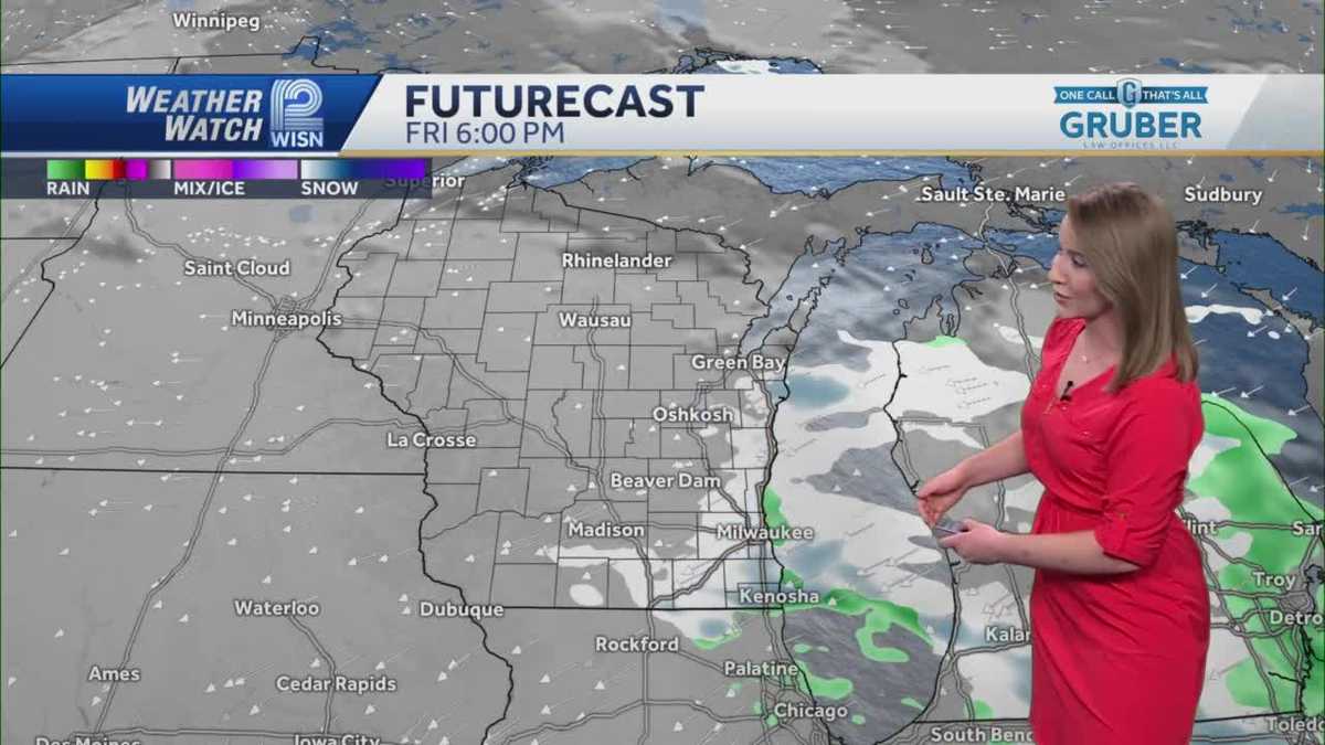 Weather: Slushy snow and rain likely Friday