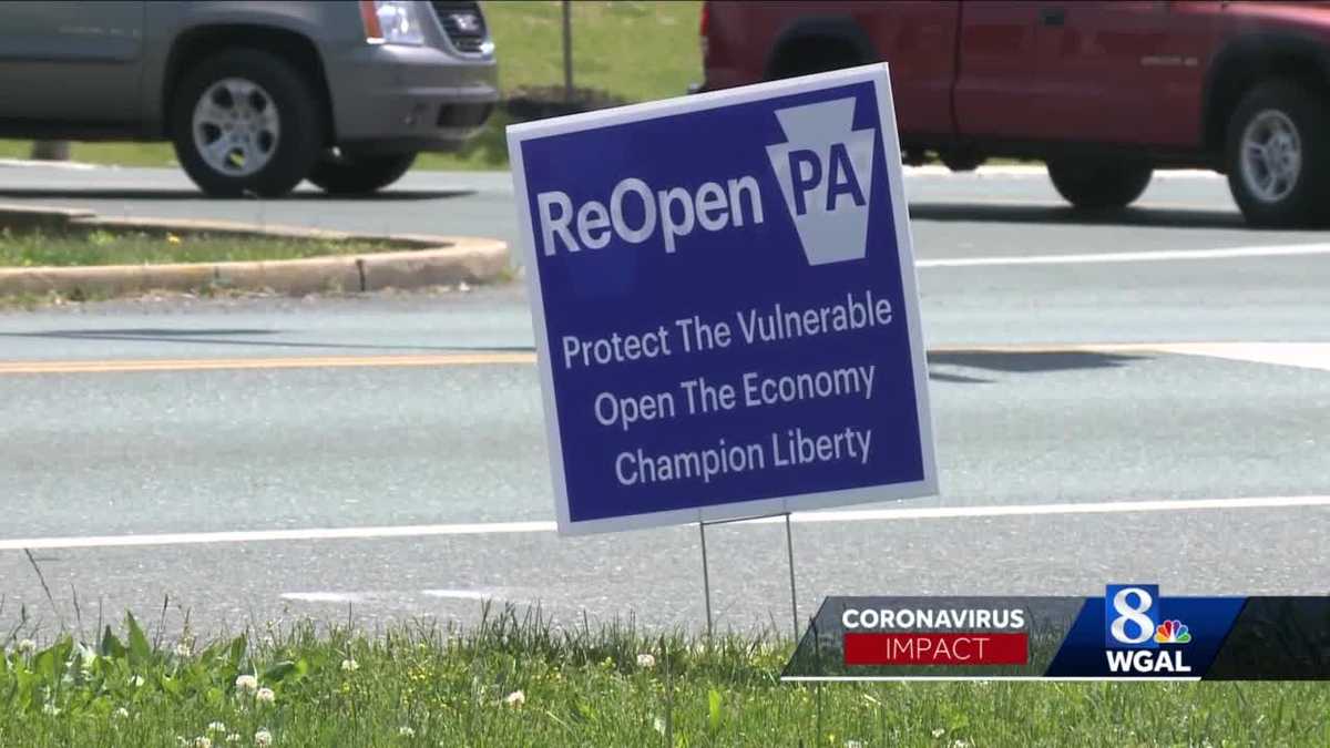 Lawn signs, billboards show support for ReOpen PA campaign