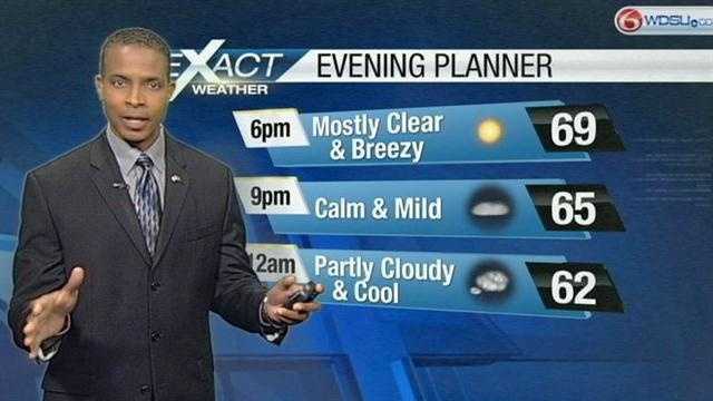 A Cloudy And Mild Evening