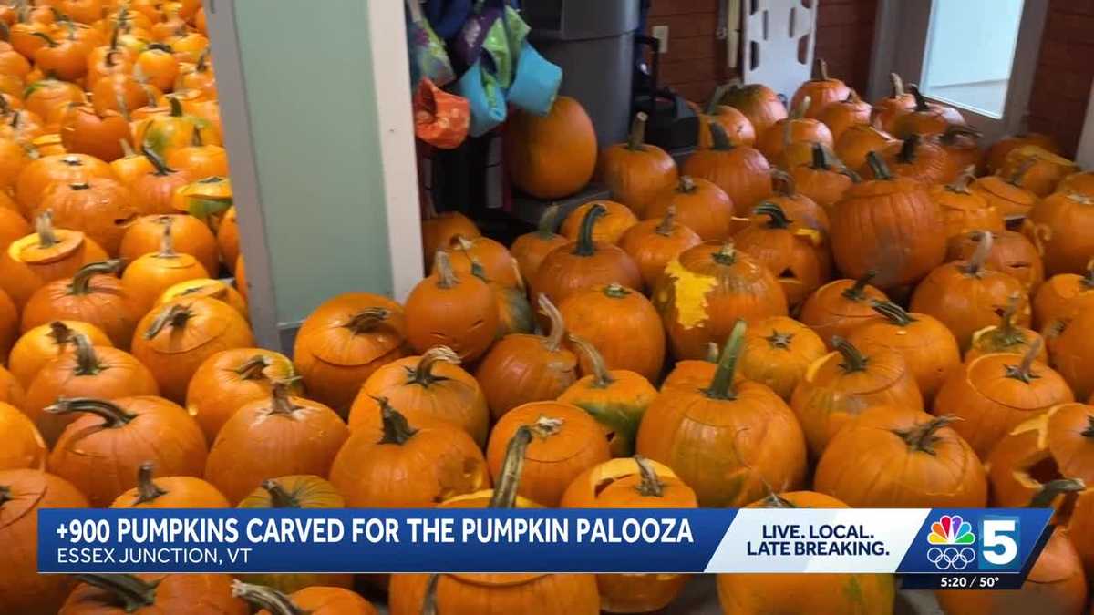 Pumpkin Palooza set-up begins