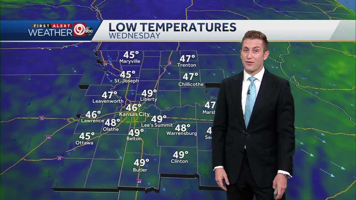 Fall-like Weather Arrives Tuesday