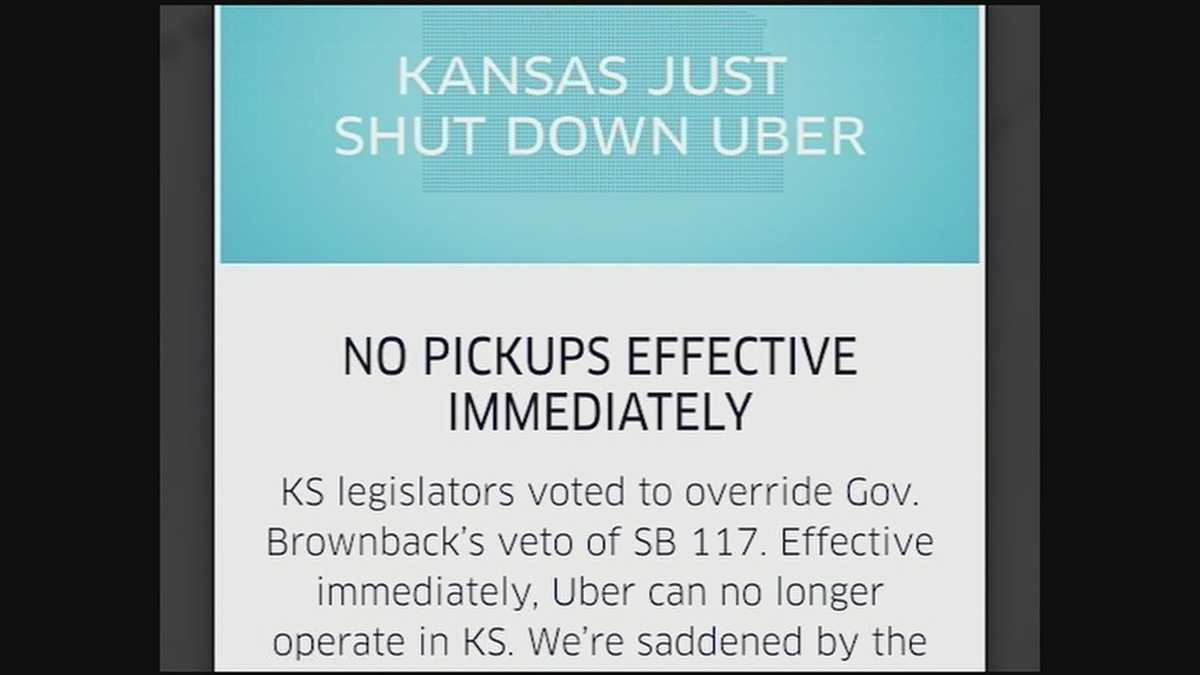 Uber's feud with Kansas leaves drivers stuck in middle