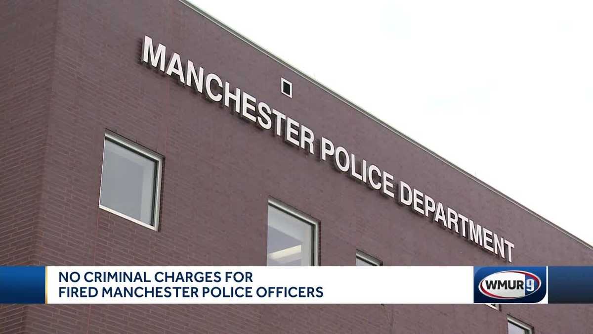 Fired police officers won't face charges