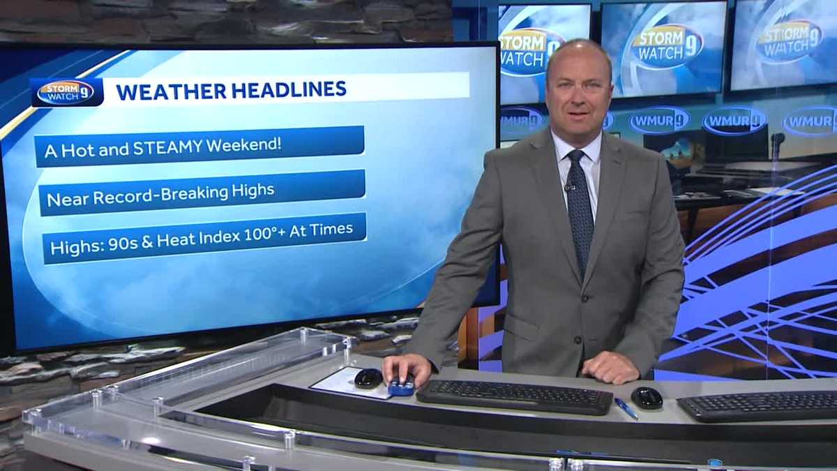 Watch: Hot and humid today