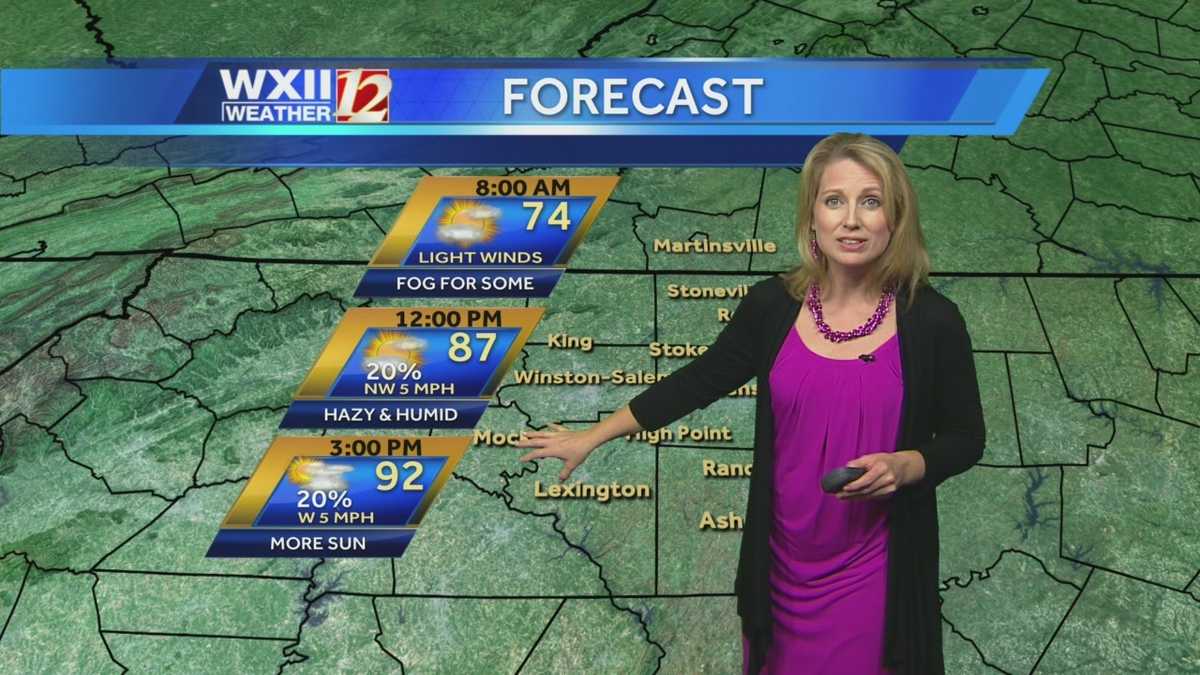 Michelle's Weather: A Hot Thursday