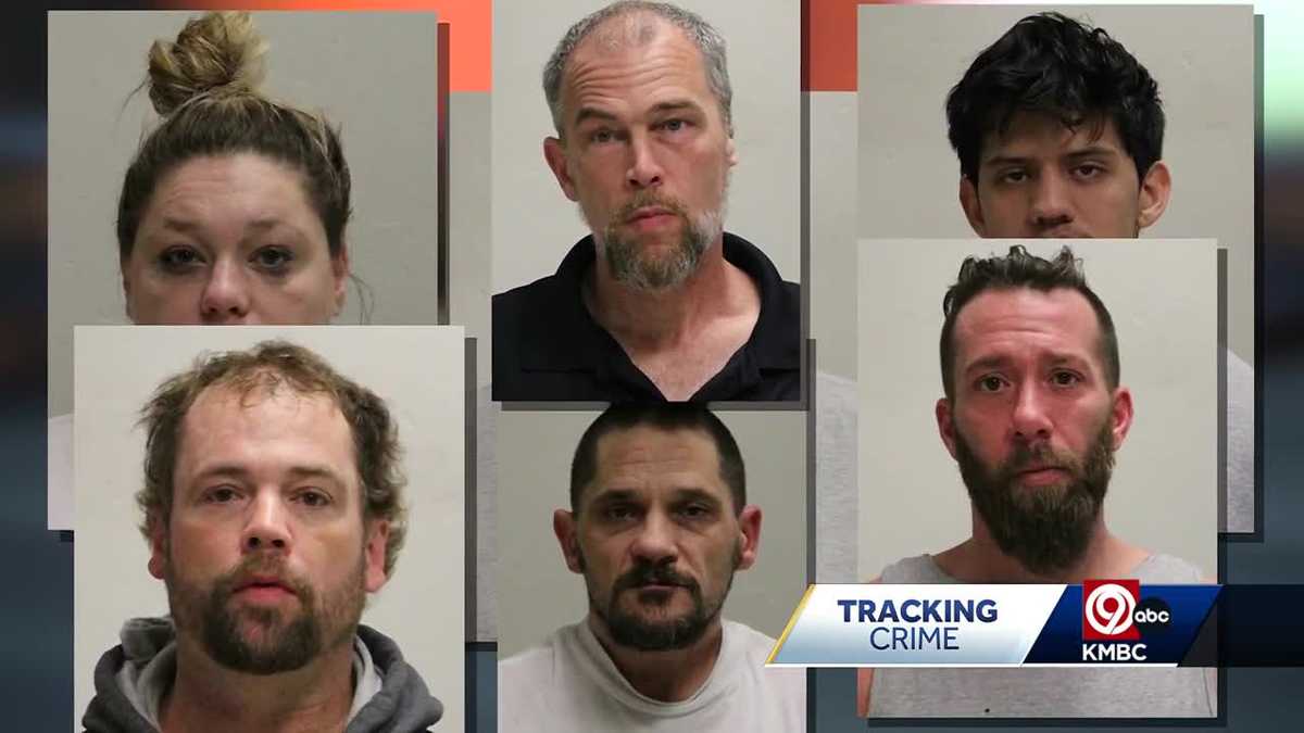 Clay County Sheriff's Office, other agencies arrest 8