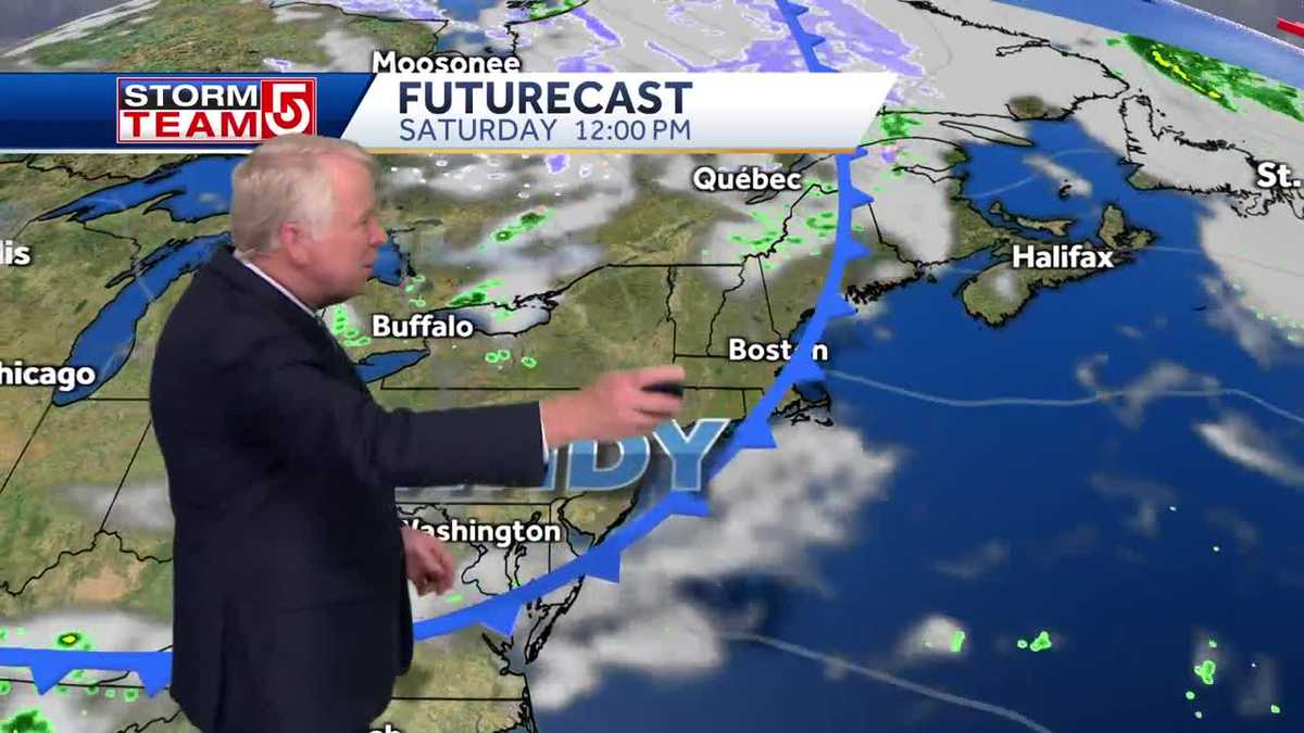 Video: Windy weekend as temperatures dip