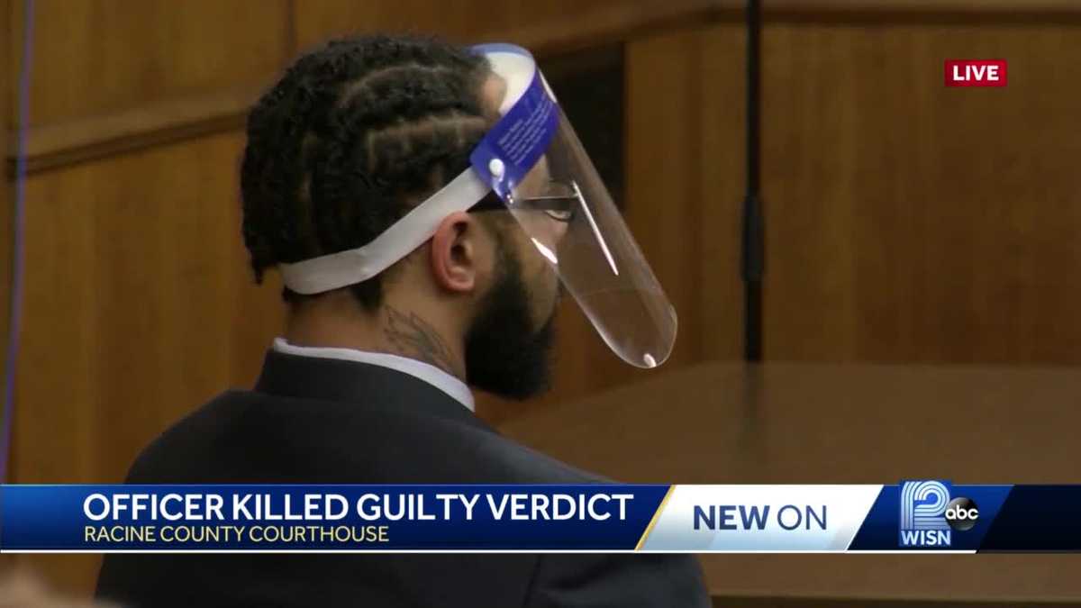 Jury Finds Milwaukee Man Guilty Of Killing Off Duty Racine Officer