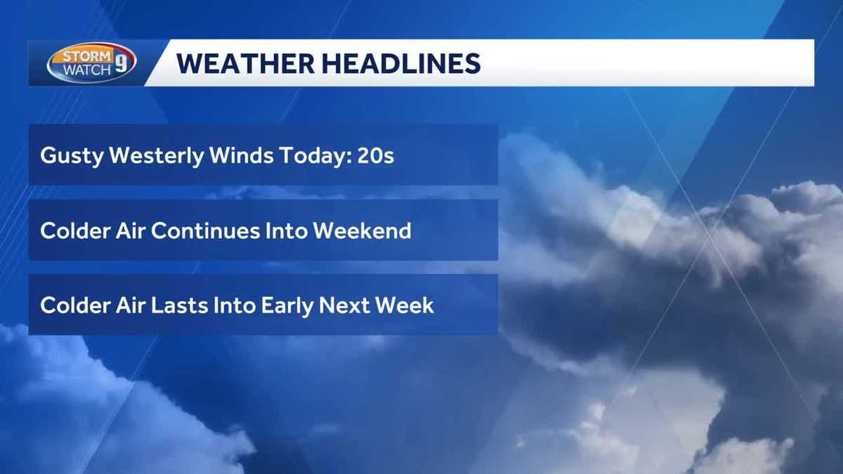 NH forecast video: Slippery morning commute; windy day ahead