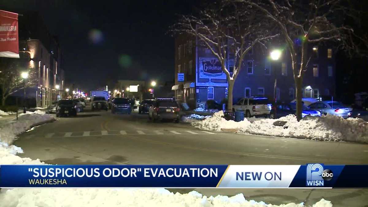 'Suspicious odor' forces apartment building evacuation