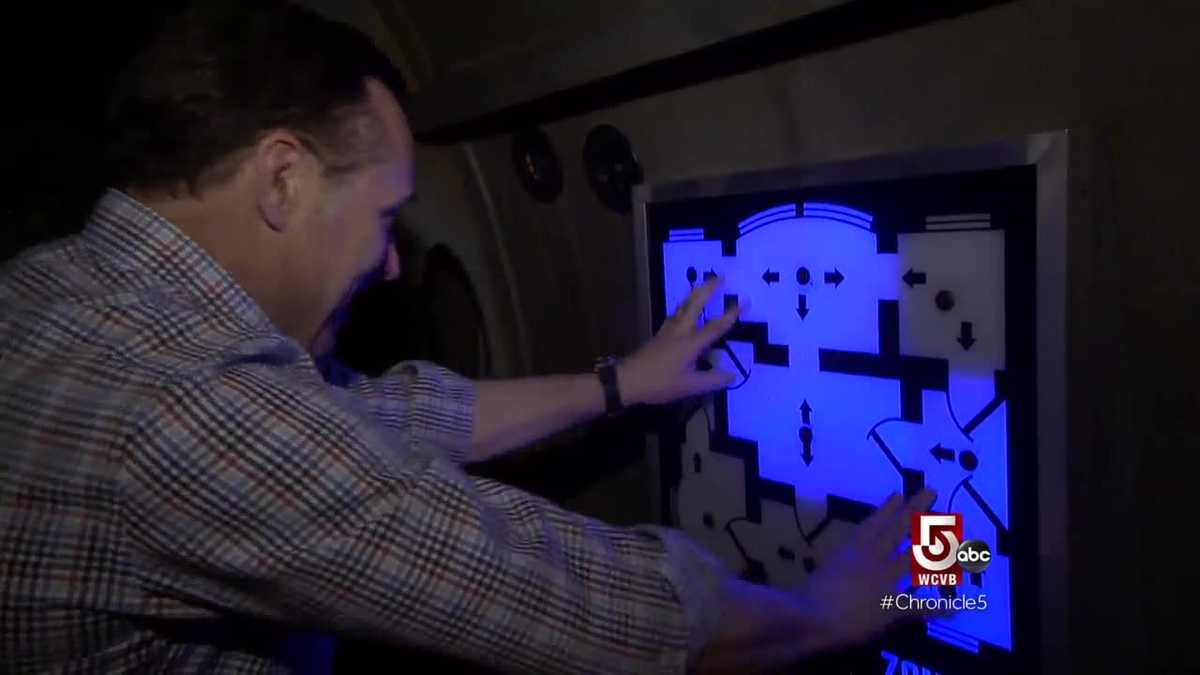 Inside an escape room