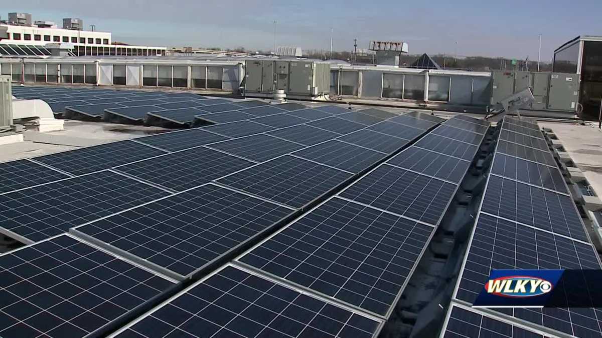 Mall St. Matthews installs more than 1,400 solar panels on roof