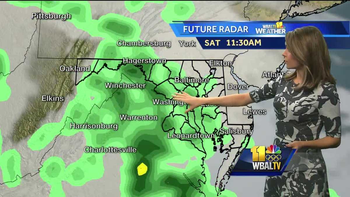 Ava tracks how much rain is coming