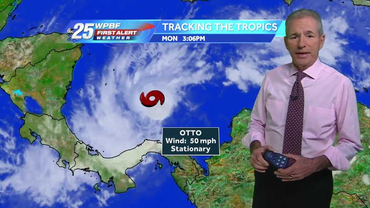 Mike Lyons has an update on our great weather and Tropical Storm Otto