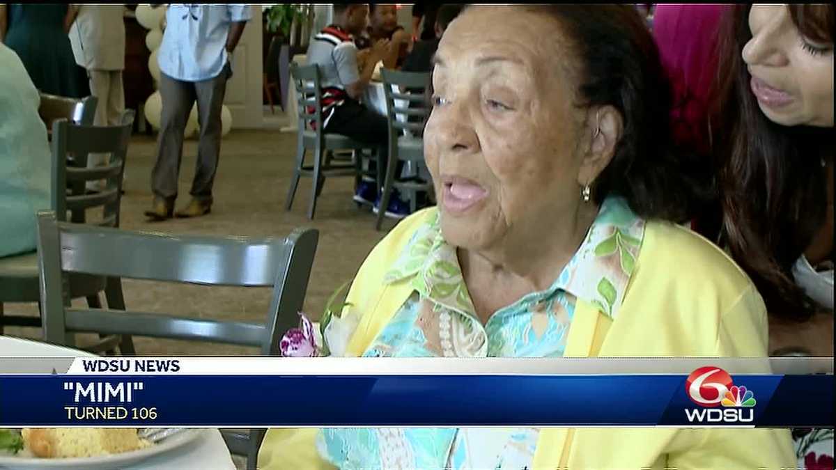 Local woman celebrates her 106th birthday in New Orleans
