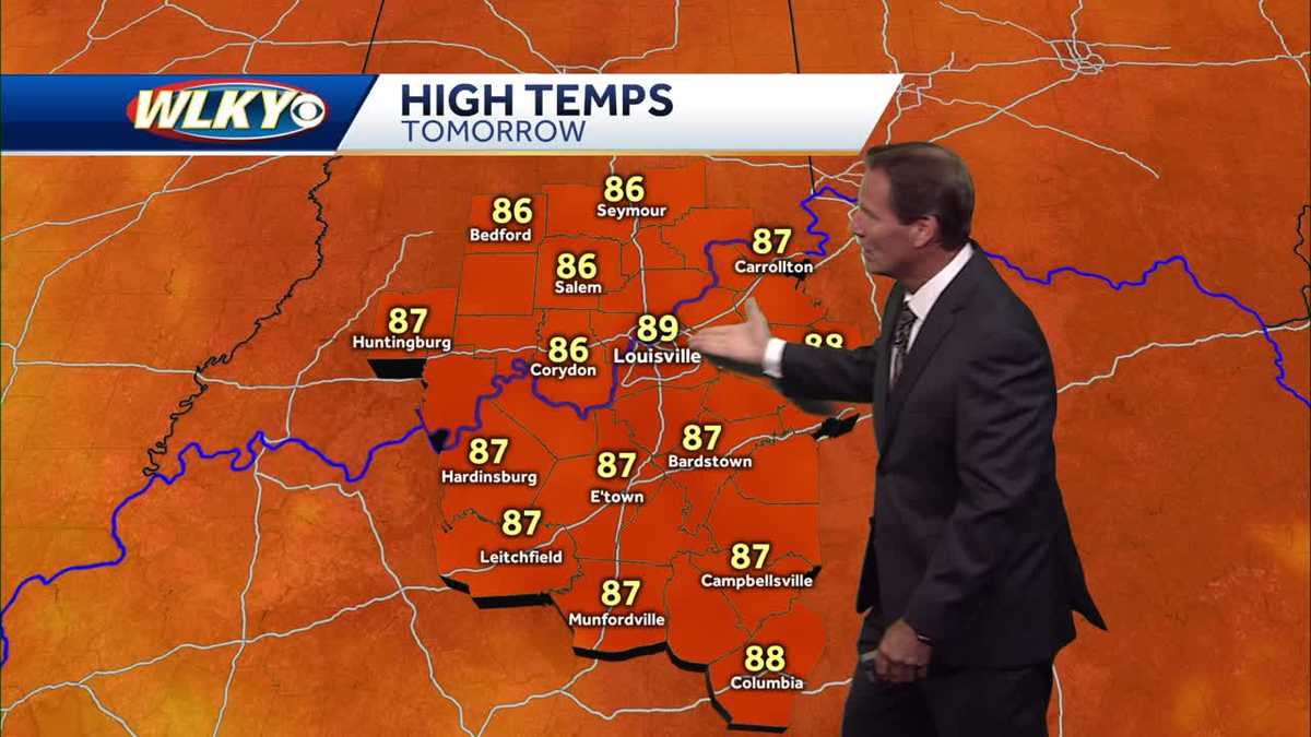 Nice through Wednesday, rain chances Thursday