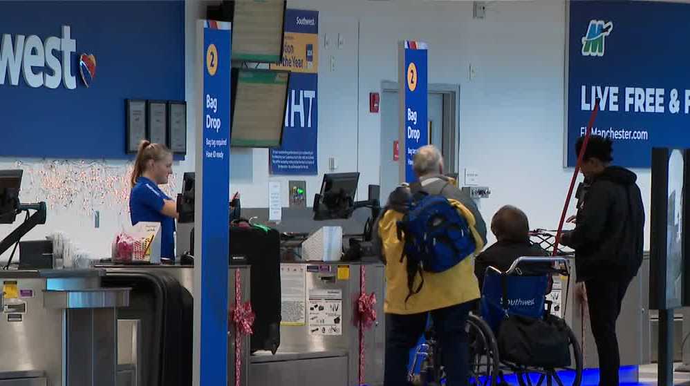 Passengers at Manchester-Boston Regional Airport report smooth holiday ...