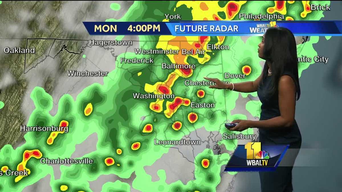 Heavy rain, flash flooding possible Monday Heavy rain, flash flooding possible Monday