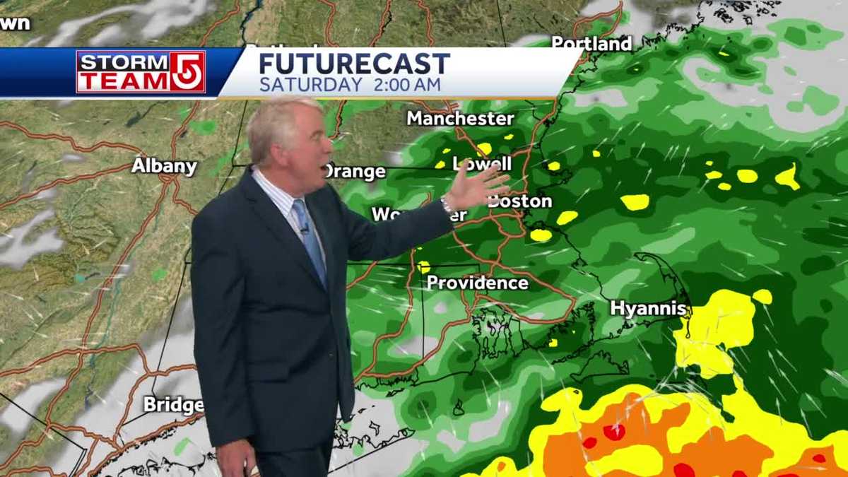 Another chance for rain Friday; Heat wave on horizon