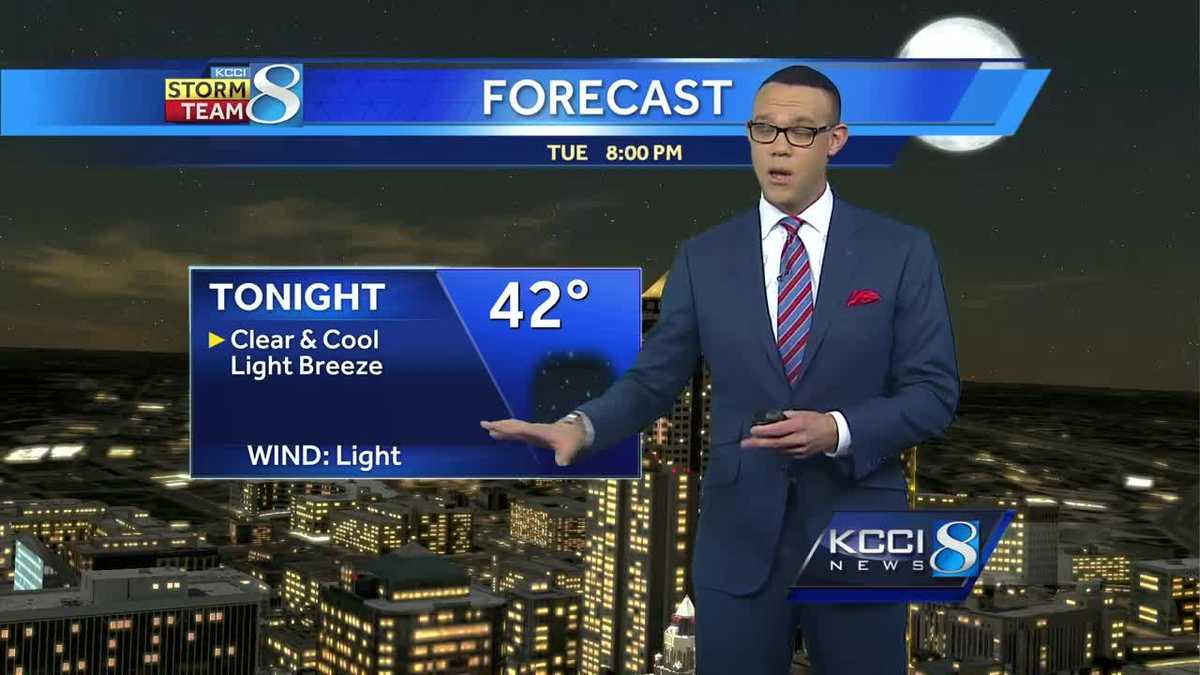 Videocast: Clear, breezy night ahead