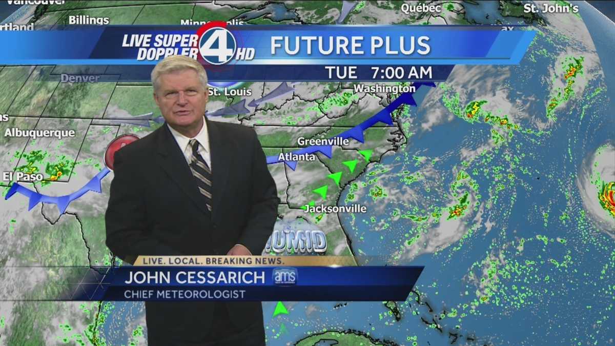 John Cessarich's forecast for September 15, 2014