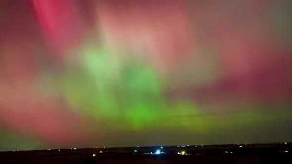 Northern lights in Iowa: Gorgeous timelapse video of aurora in Des Moines