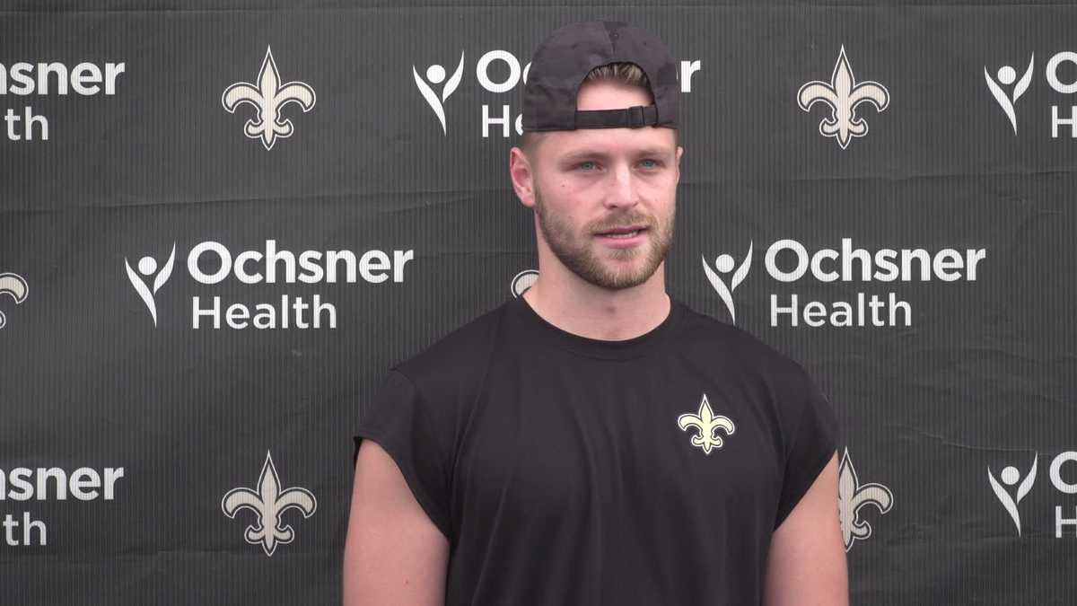 WATCH NOW: Blake Gillikin discusses being named NFC Special Teams ...
