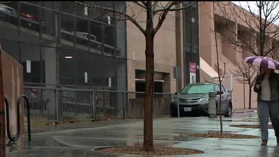 Enough rain hits the metro to soak the ground!