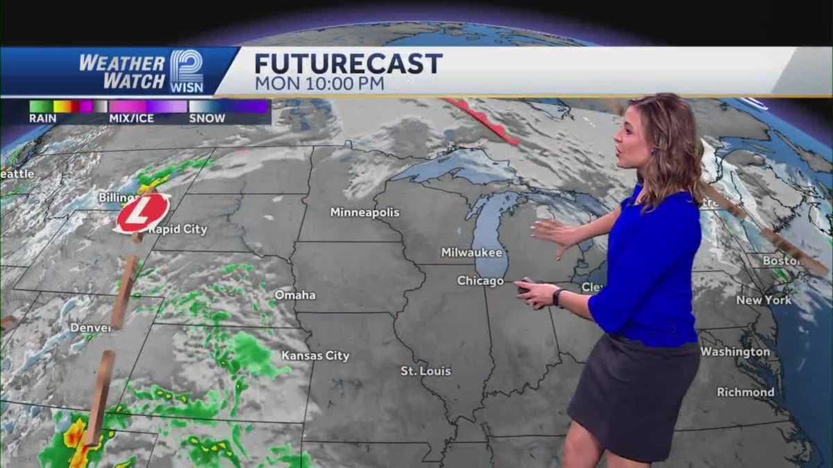 Monday Weather: Sunny & Mild