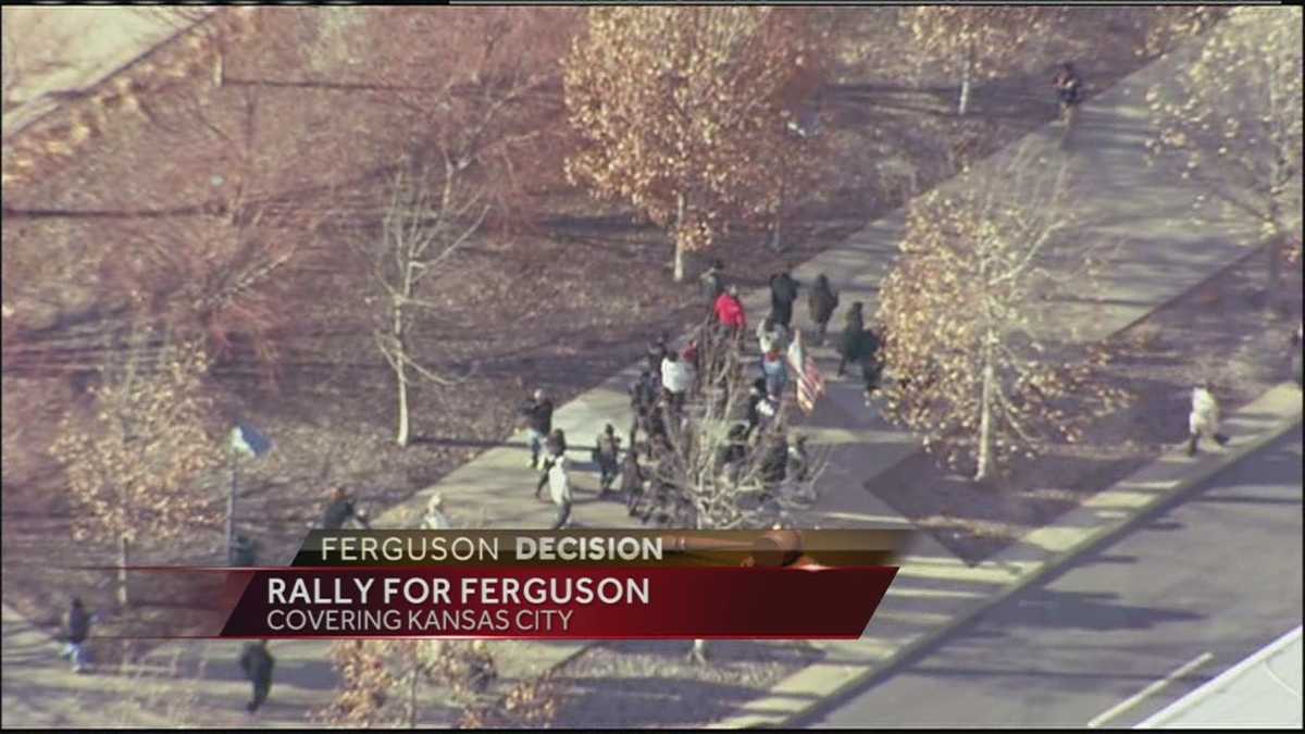 Ferguson protests in KC stay mostly peaceful