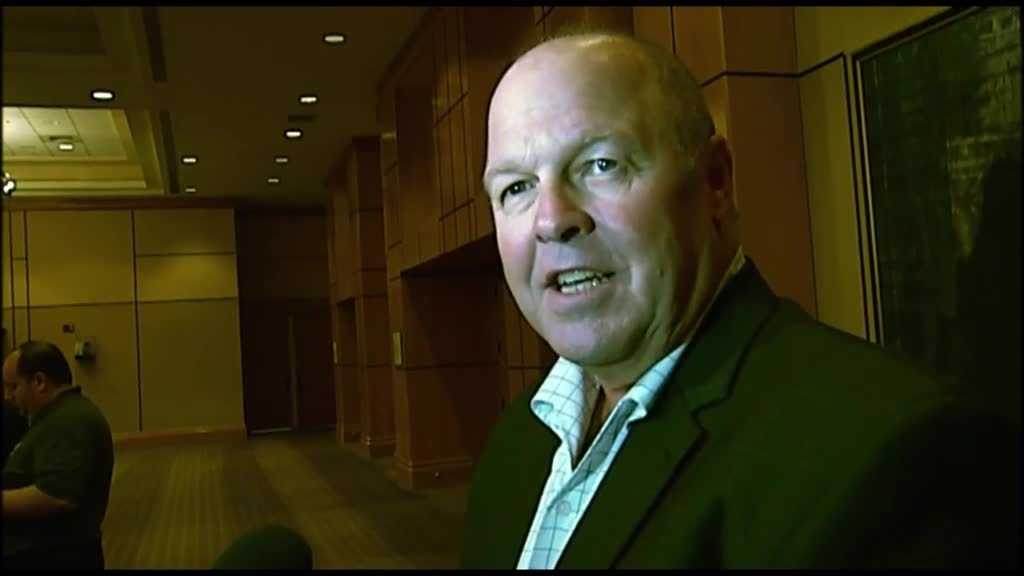 Memphis interim head coach Darrell Dickey talks about arrival for ...