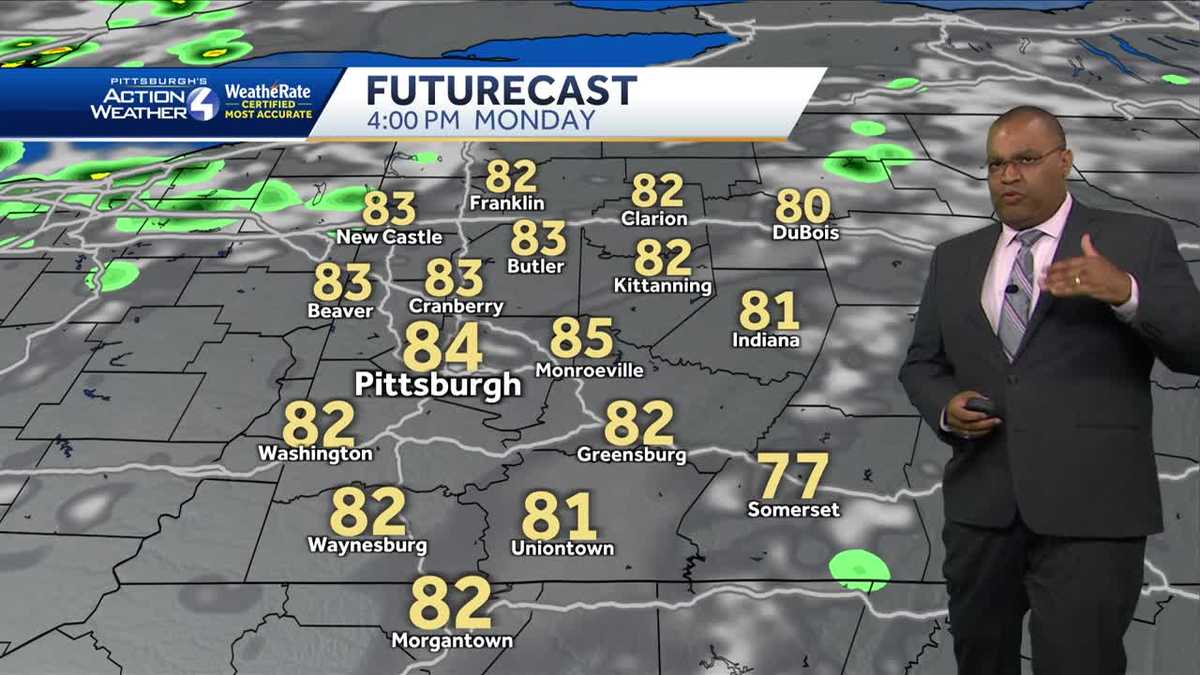 Summer-like for Monday