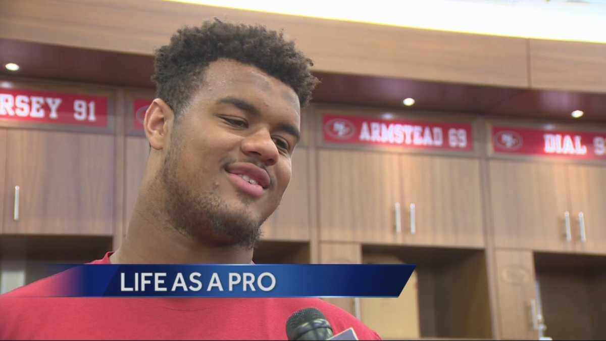 Check up on Arik Armstead as he prepares for rookie year