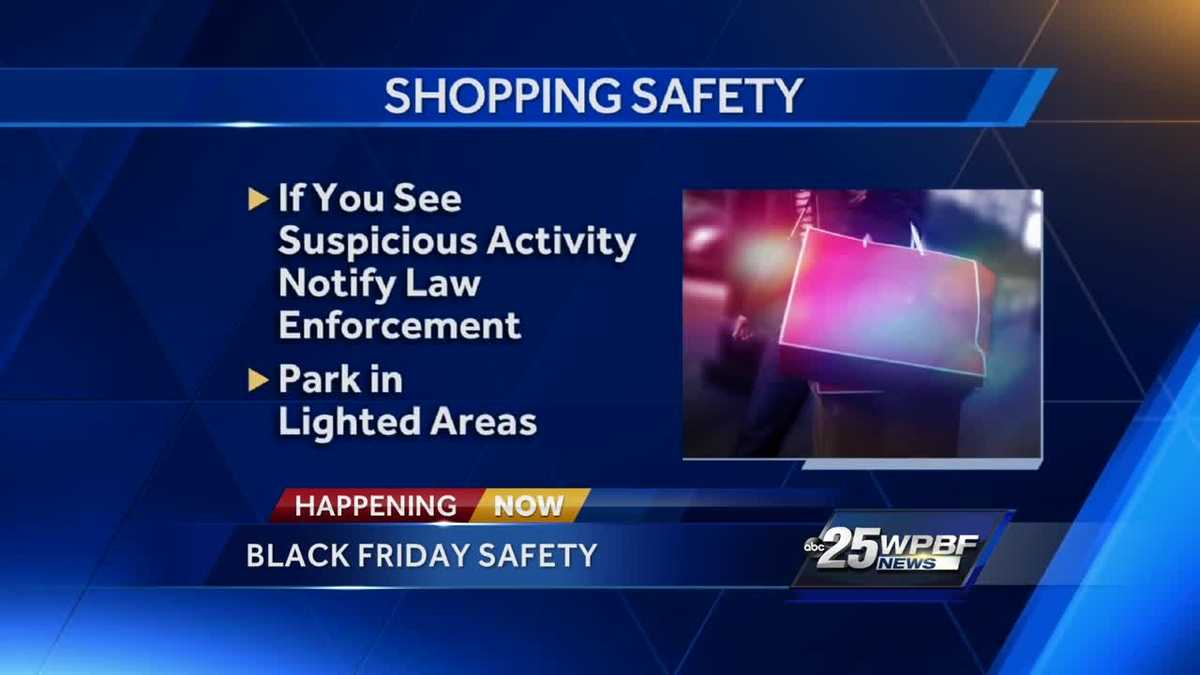 Black Friday safety
