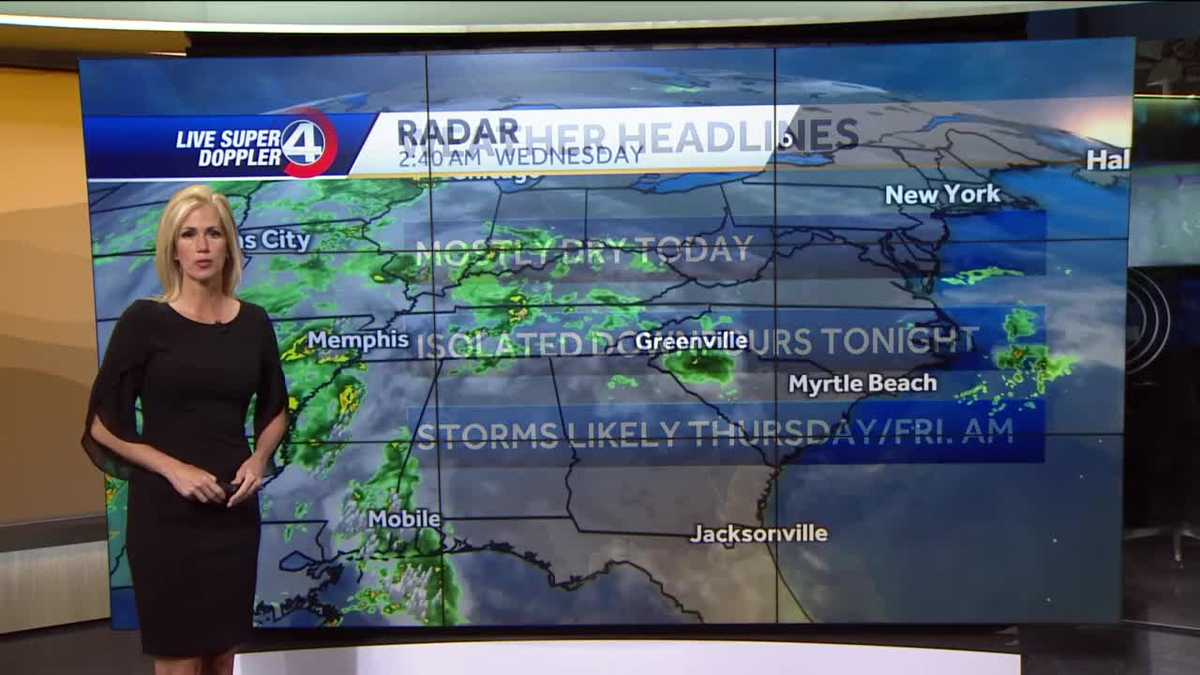 Videocast: Stormy tomorrow