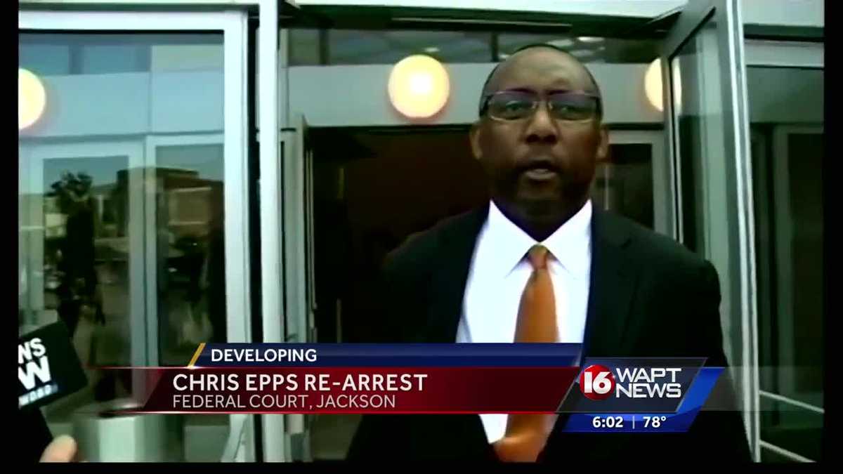 Chris Epps re-arrested