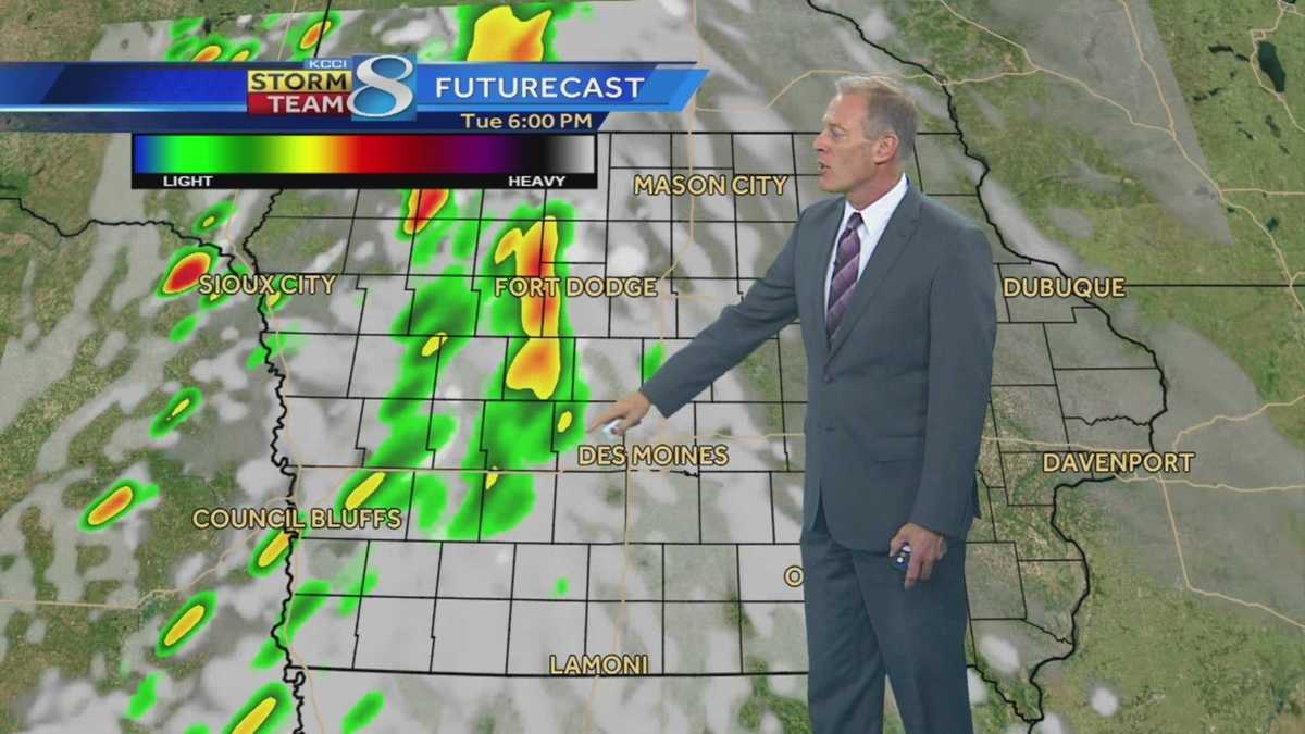 KCCI 8 weather videocast