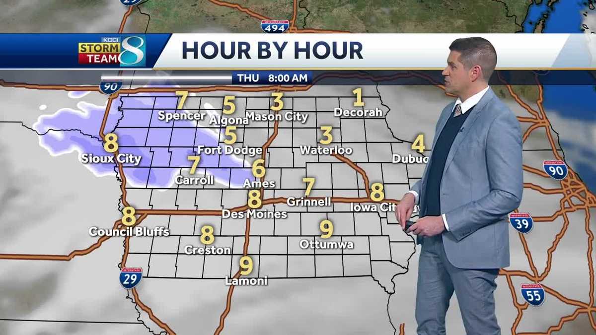 Freezing drizzle early, tracking next chance for snow