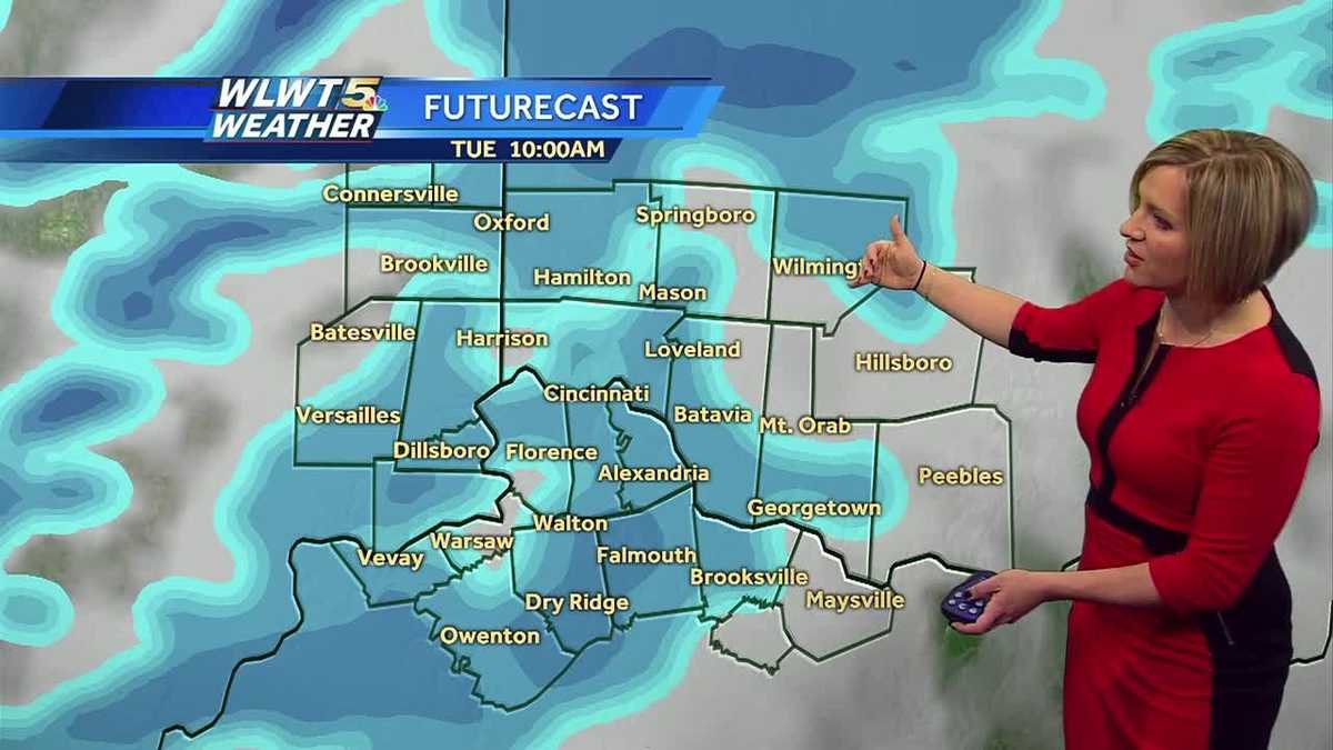 Snow Ends Around Noon