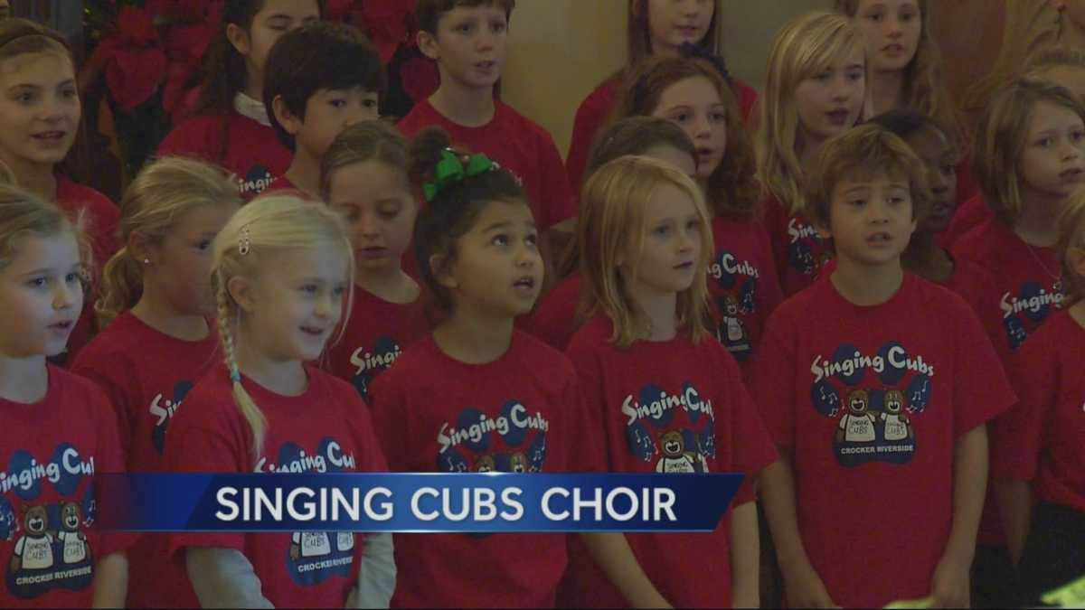 Elementary school choir sings 'Frozen' tune at state Capitol