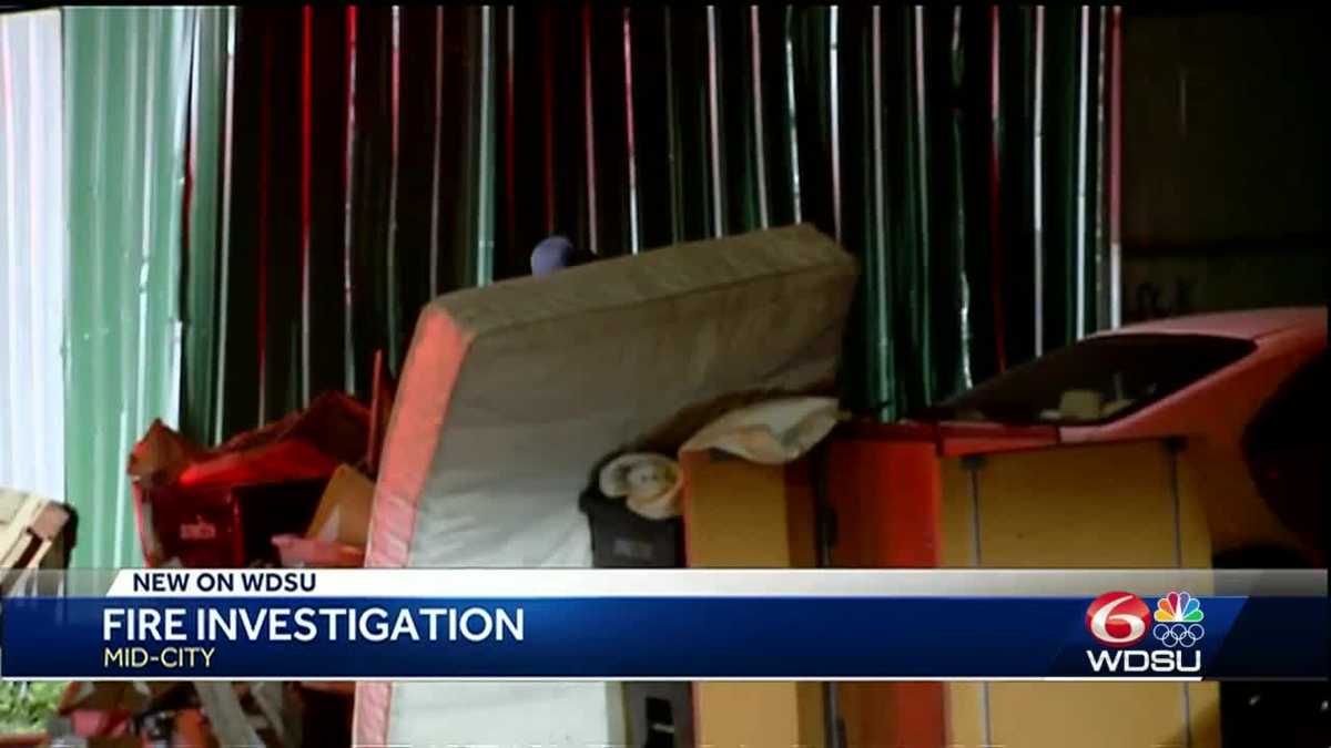 Fire behind Shamrock in New Orleans under investigation