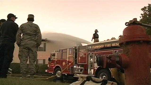 Flowood Apartment Fire